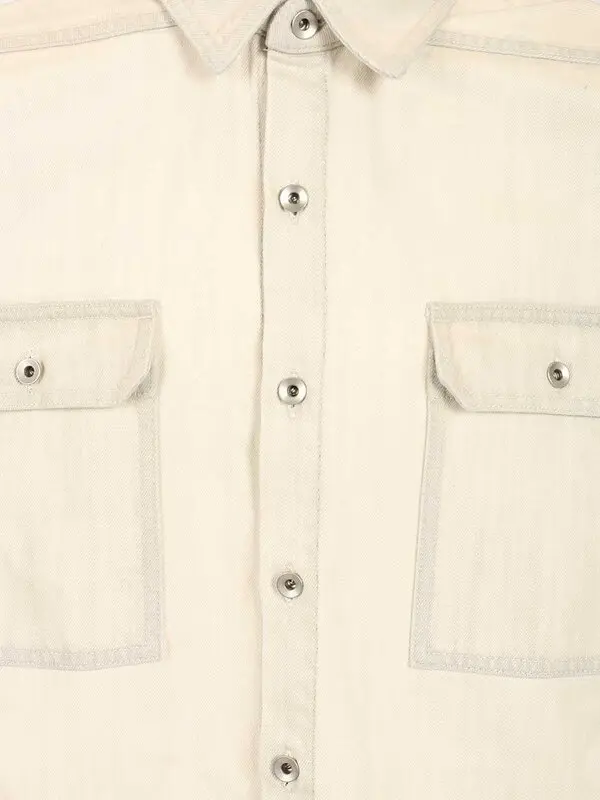 Rick Owens Jumbo Tommy Sleeveless Shirt