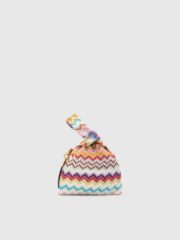 Missoni Handbag In Lamé Viscose