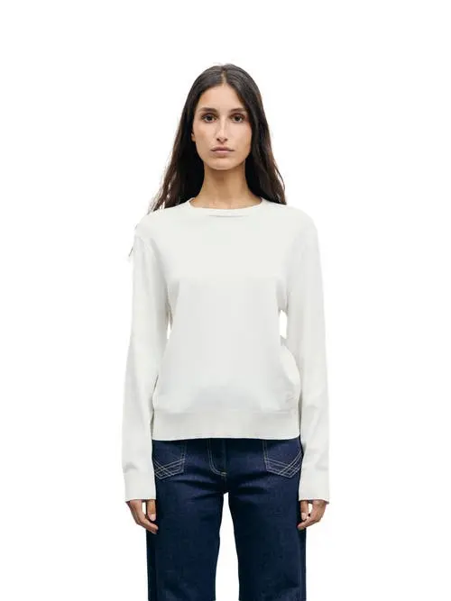 Gerard Darel Bara Long Sleeve Crew Neck T-shirt