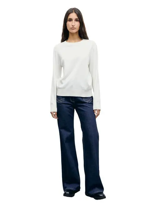 Gerard Darel Bara Long Sleeve Crew Neck T-shirt
