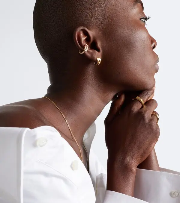 Messika Move Uno 18kt Ear Cuff With Diamonds