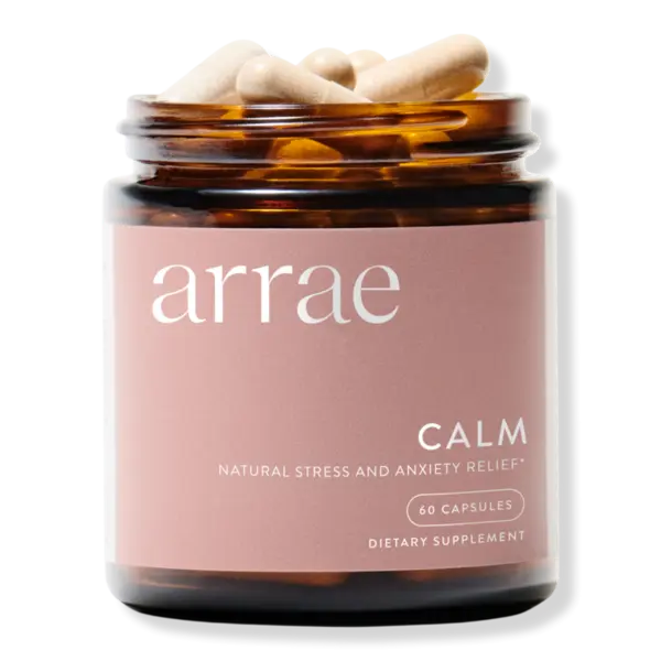 ARRAE Calm: Natural Stress And Anxiety Relief Capsules - One-color