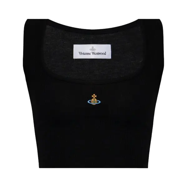 VIVIENNE WESTWOOD Cropped Rib Vest