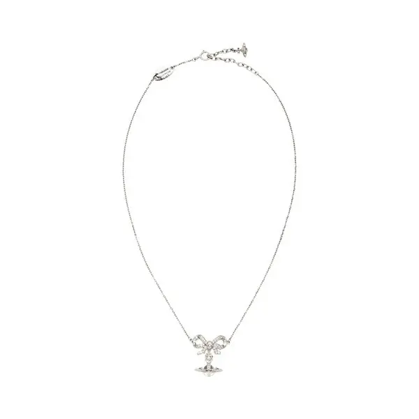 VIVIENNE WESTWOOD Octavie Choker 'platinum/white/clear
