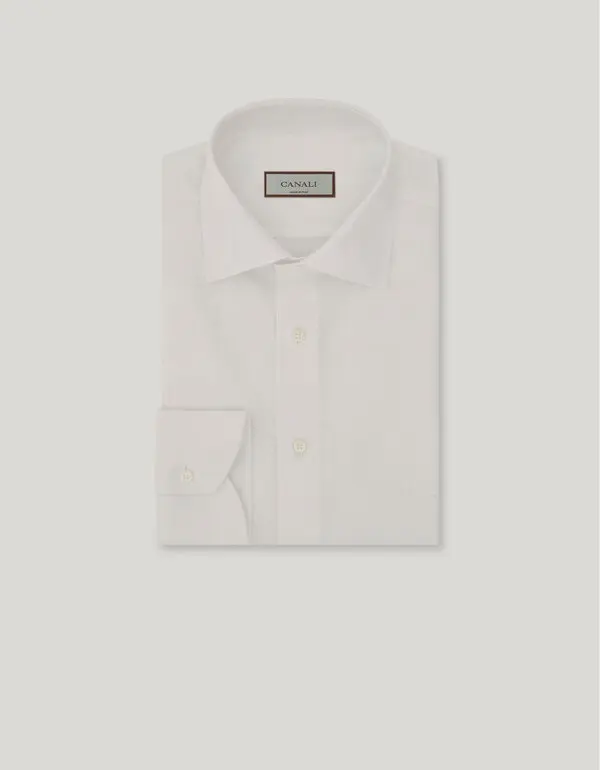 Canali Impeccabile Cotton Twill Regular-fit Shirt