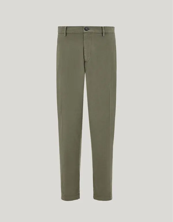 Canali Comfort Cotton Gabardine Chinos