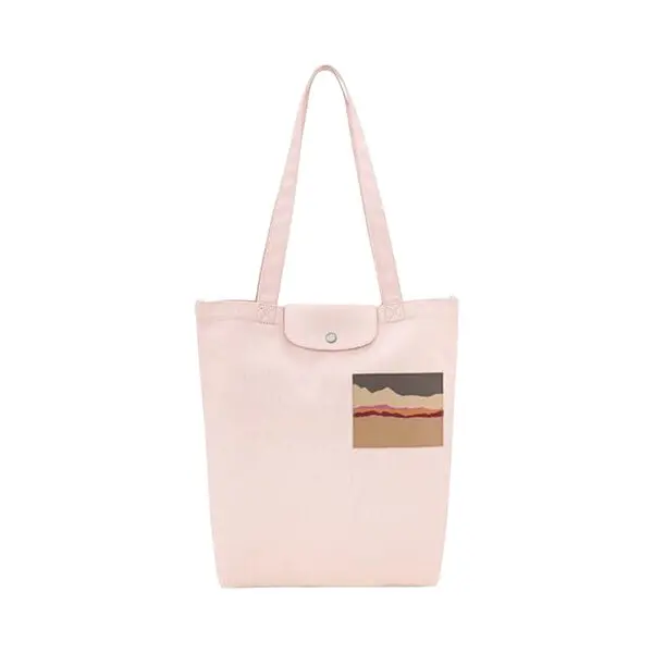 Longchamp X Caroline Hélain M Tote Bag 'ballet - Pink