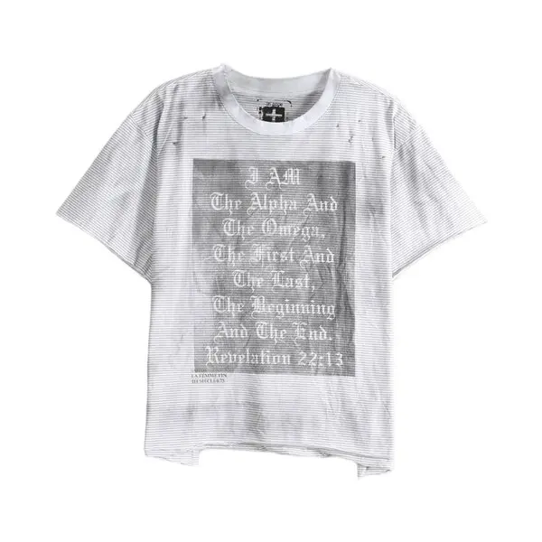 SAITOS Stained Stripe Tee