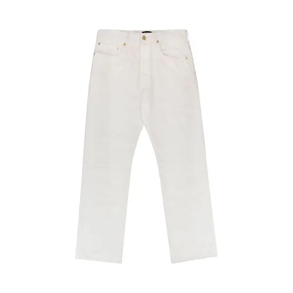 PURPLE BRAND Jacquard Straight Jeans