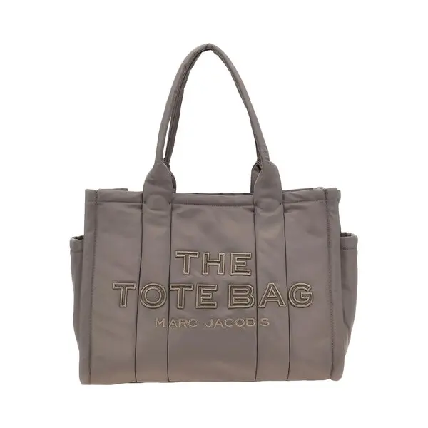 Marc Jacobs The Puffy Nylon Large Tote Bag 'cement