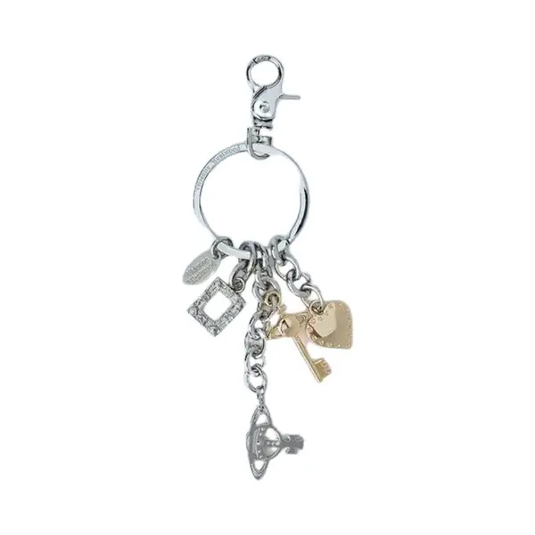 VIVIENNE WESTWOOD Multi Charm Keyring