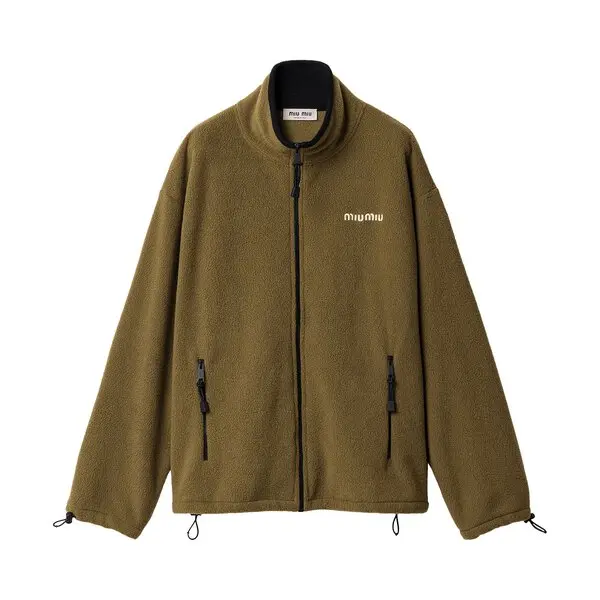 Miu Miu Pile Blouson Jacket