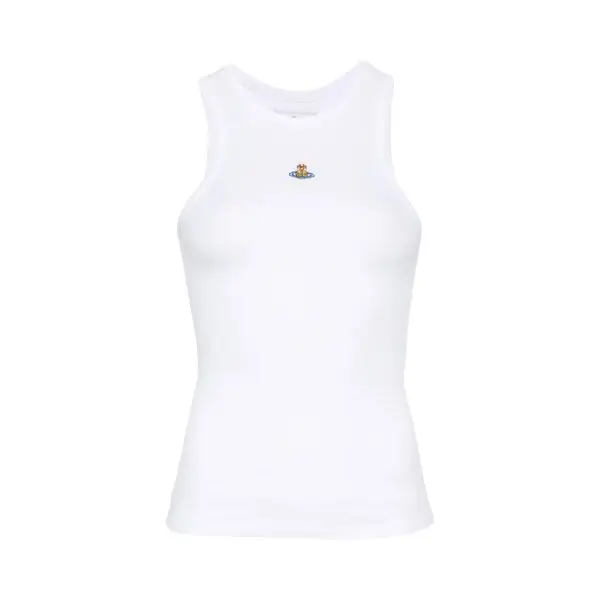 VIVIENNE WESTWOOD Embroidered Sleeveless Top