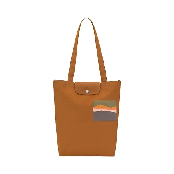 Longchamp X Caroline Hélain M Tote Bag 'caramel