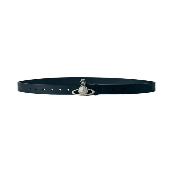 VIVIENNE WESTWOOD Orb Buckle Leather Belt
