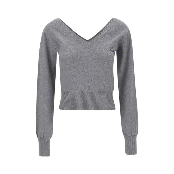 VIVIENNE WESTWOOD Bea Corset Cardigan 'dark Melange