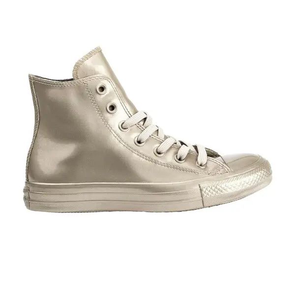CONVERSE Chuck Taylor All Star Metallic Rubber High Top Sneakers - Gold
