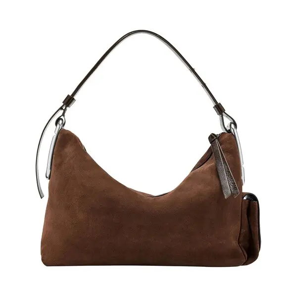 Marc Jacobs Suede Shoulder Bag - Brown