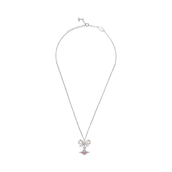 VIVIENNE WESTWOOD Octavie Pendant 'platinum - Pink