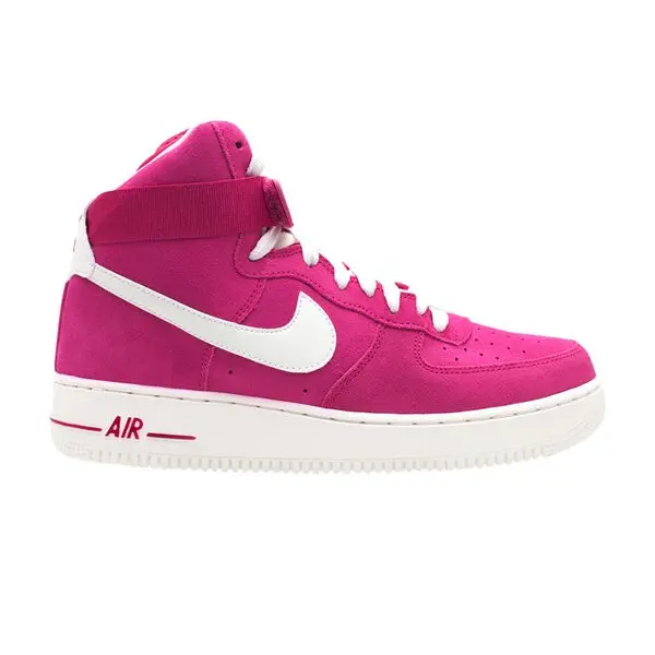 Nike Force 1 High Top Sneakers - Pink