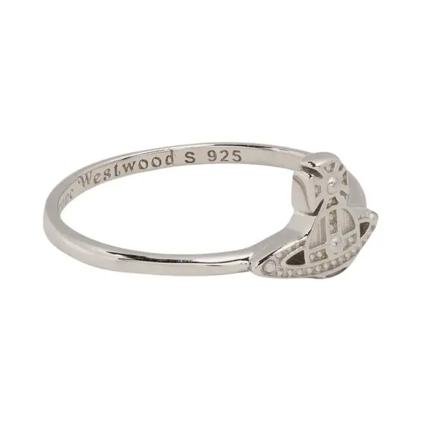 VIVIENNE WESTWOOD Oslo Ring 'platinum
