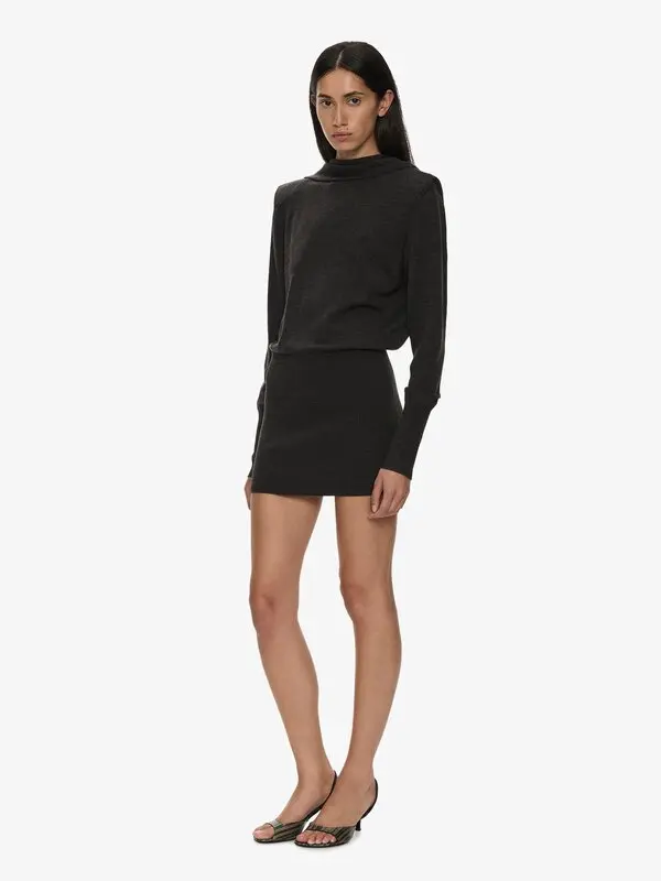 Christopher Esber Cesura Cowl Sweater Dress
