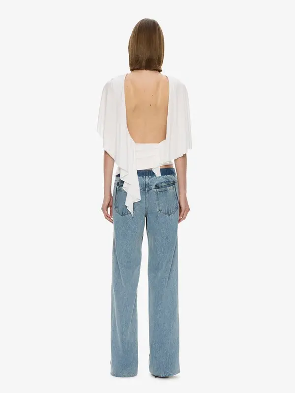 Christopher Esber Troy Deconstruct Leather Jean