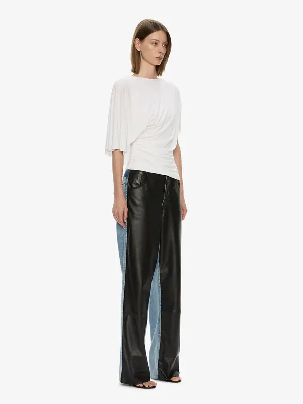 Christopher Esber Troy Deconstruct Leather Jean