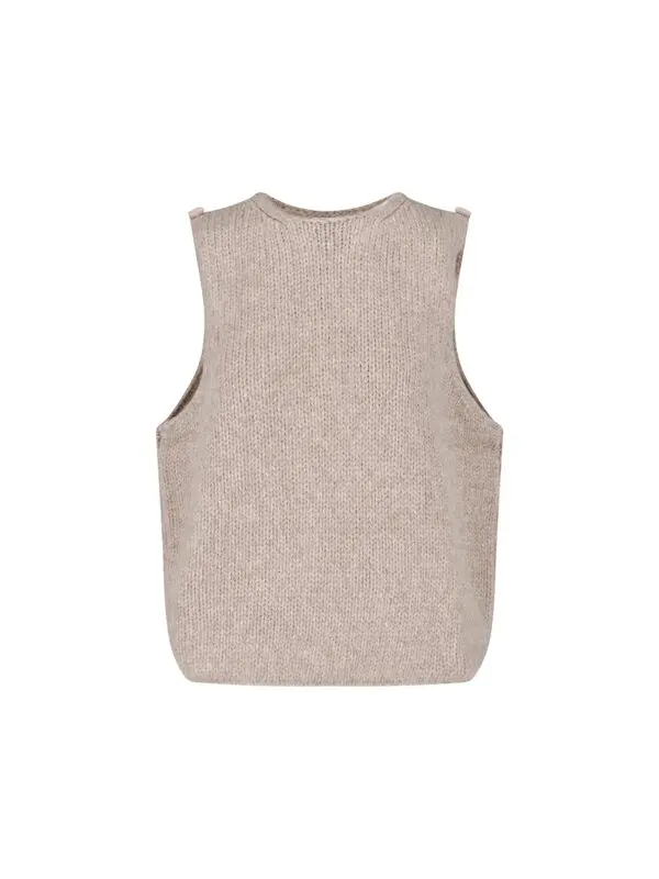 PAMPA THE BRAND Sleeveless Knit Vest Top