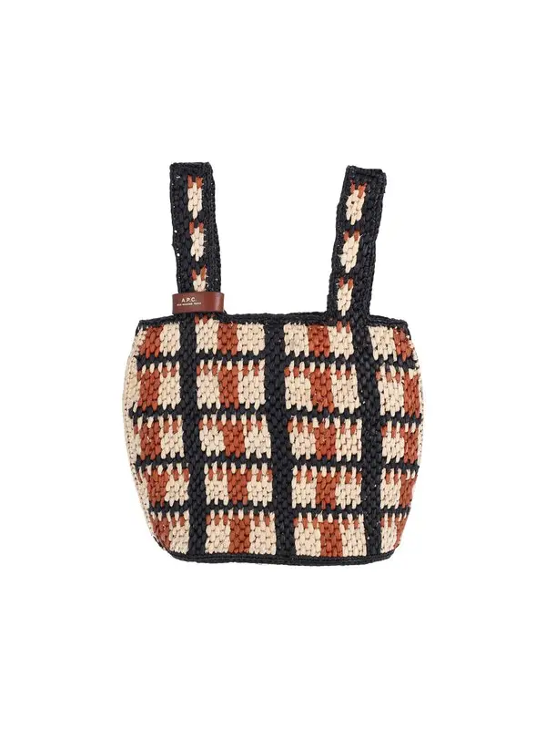 A.p.c. Woven Tote Bag - Beige
