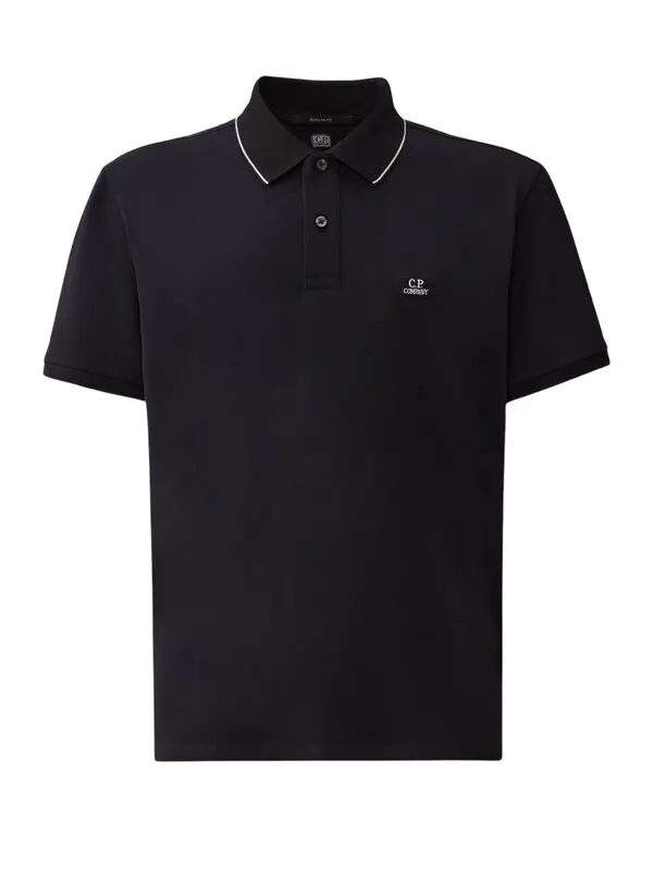 C.P. COMPANY C. P. Company Short-sleeve Polo Shirt - Navy