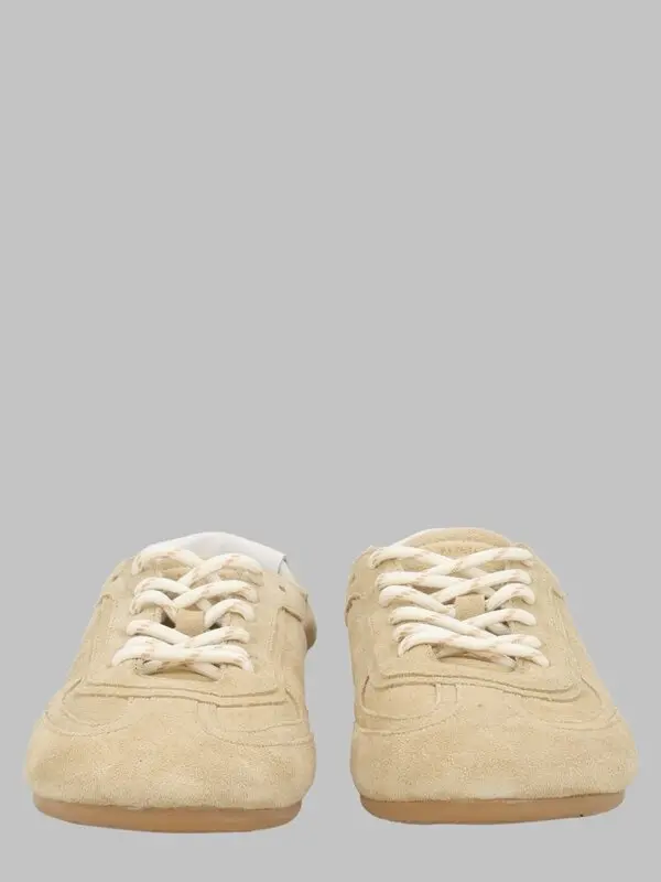 ALOHAS Suede Lace-up Sneakers - Beige