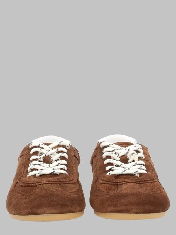 ALOHAS Suede Lace-up Sneakers - Brown