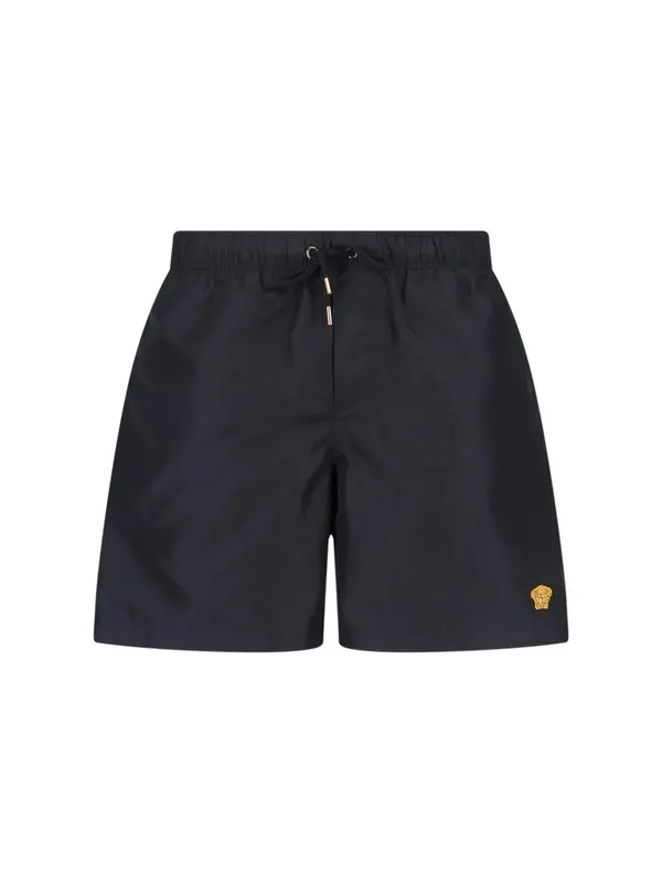 Versace Logo Swim Shorts