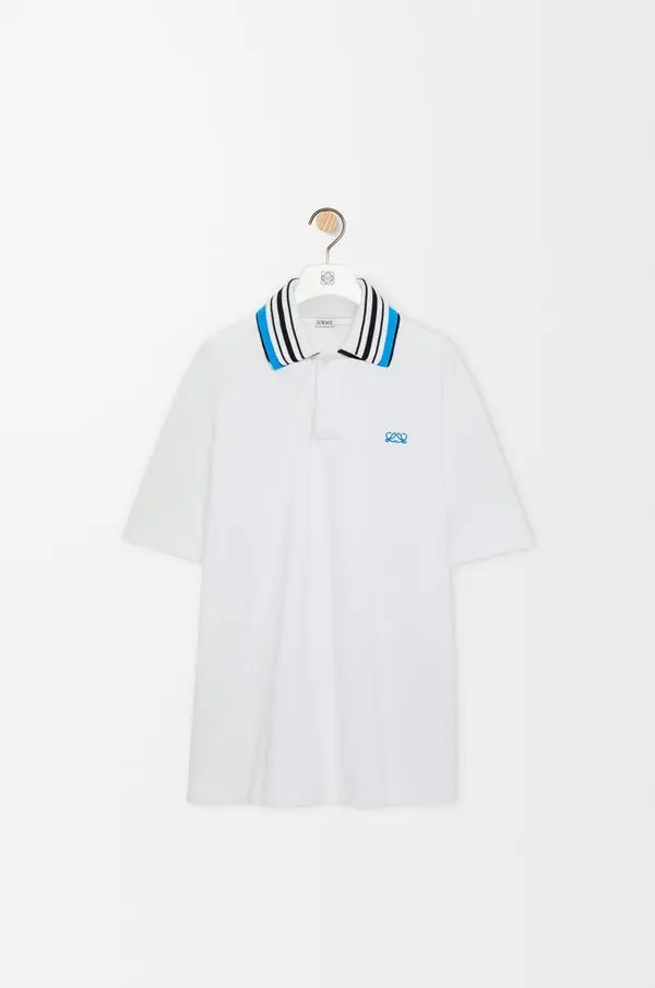 Loewe Embroidered Logo Polo Shirt