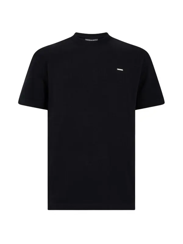 Dsquared2 Short-sleeve Mock Neck T-shirt