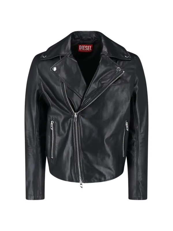 DIESEL® Leather Moto Jacket