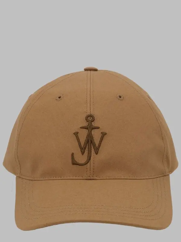 JW Anderson Embroidered Logo Baseball Cap - Beige