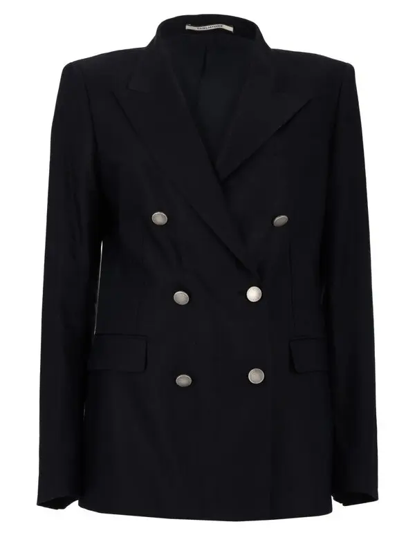 Tagliatore Double-breasted Tailored Blazer - Blue