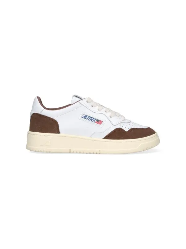 AUTRY Low-top Lace-up Sneakers - White