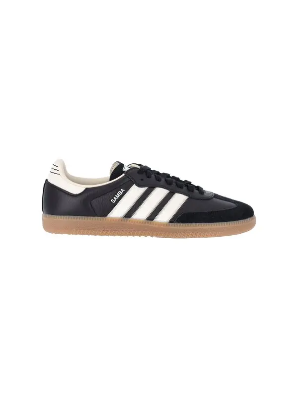 Adidas Samba Low Top Sneakers - Black