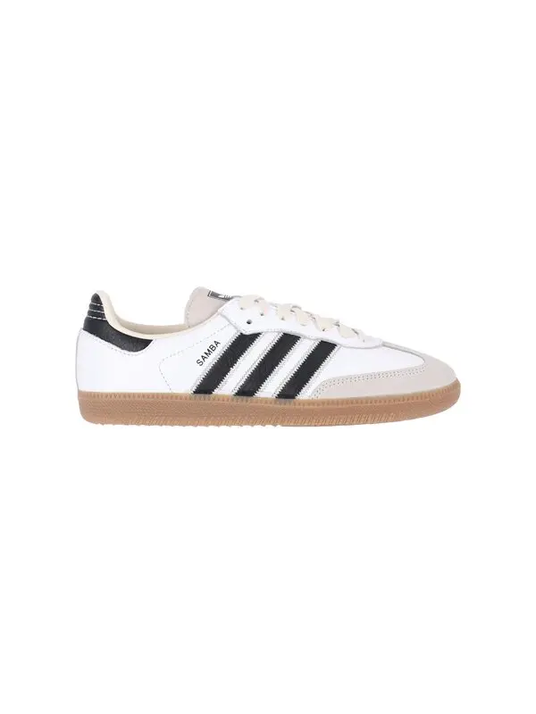 Adidas Samba Low Top Sneaker - White