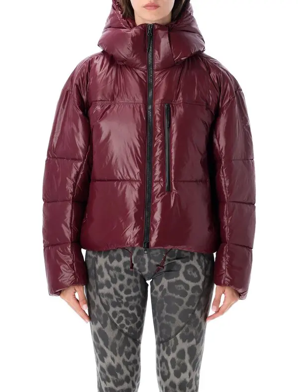 Adidas By Stella McCartney Oversized Hooded Short Puffer Jacket