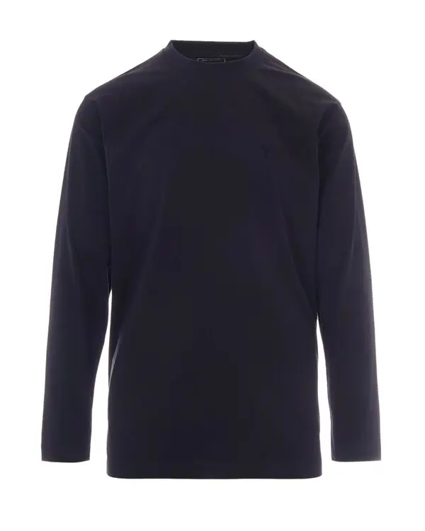 Y3 Long-sleeve Crewneck T-shirt - Black