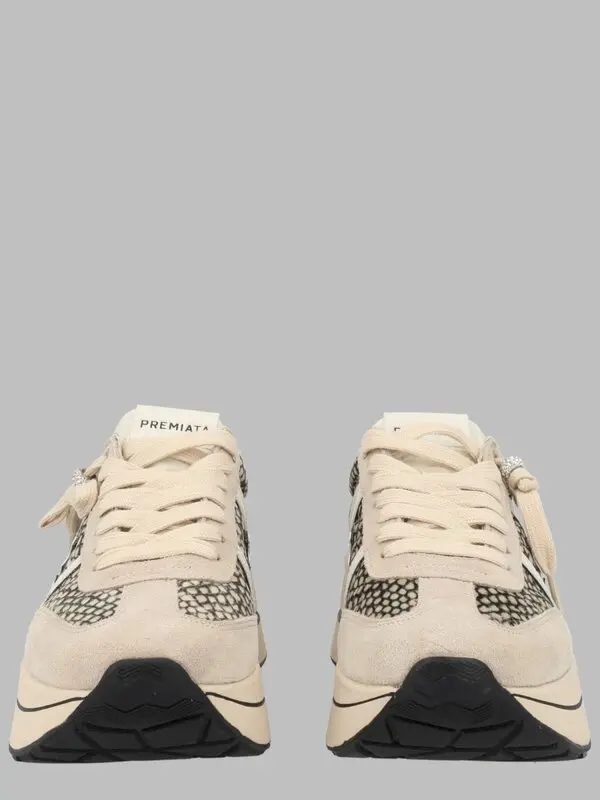 Premiata Low-top Lace-up Sneakers - Multicolour
