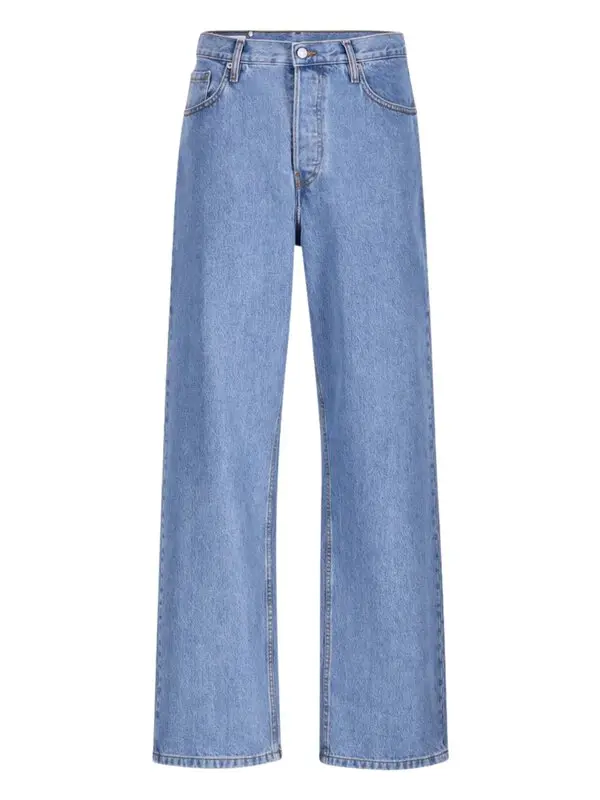 Dries Van Noten Wide-leg Denim Jeans