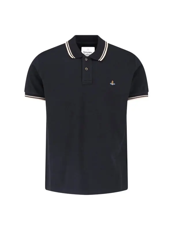 VIVIENNE WESTWOOD Embroidered Orb Polo Shirt