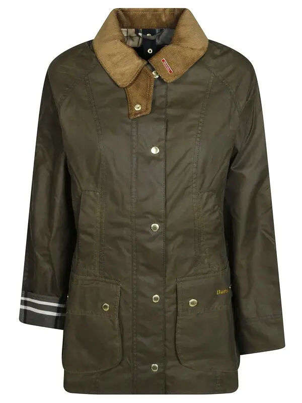 Barbour Beadnell Wax Jacket For - Verde
