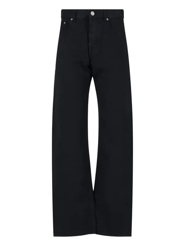 Phoebe Philo High-rise Wide-leg Jeans - Nero