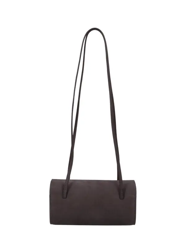 FANE Nubuck Shoulder Bag - Grey